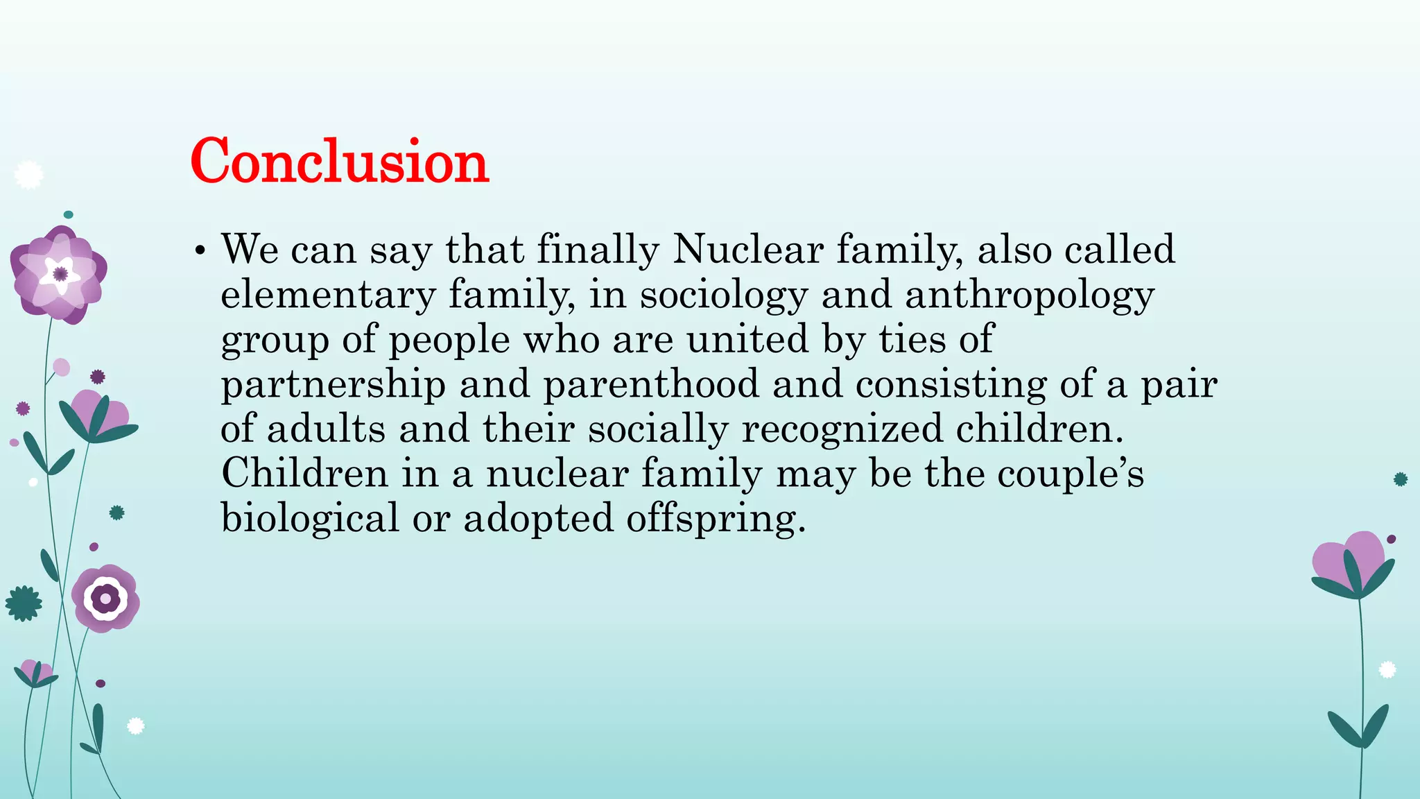 Nuclear Family | PPTX