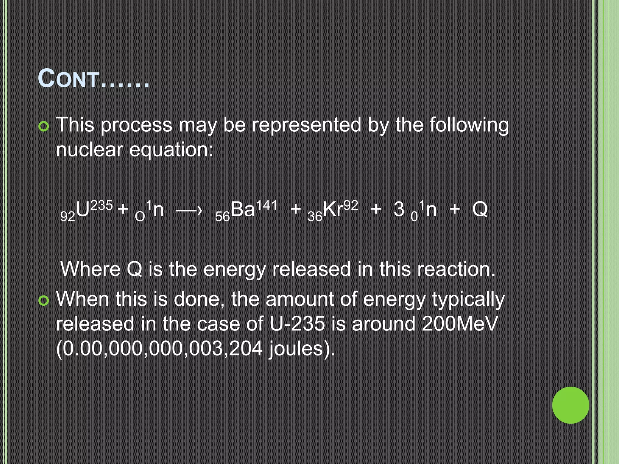 Nuclear fission | PPTX