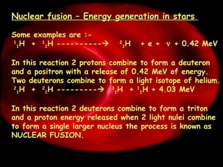 Fission The Stars