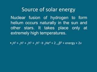 Nuclear fission and nuclear fusion | PPTX