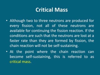 Nuclear fission and nuclear fusion | PPTX