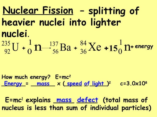 Nuclear fission & fusion ppt animation | PPT