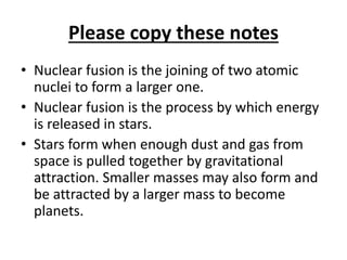 Nuclear fusion | PPTX