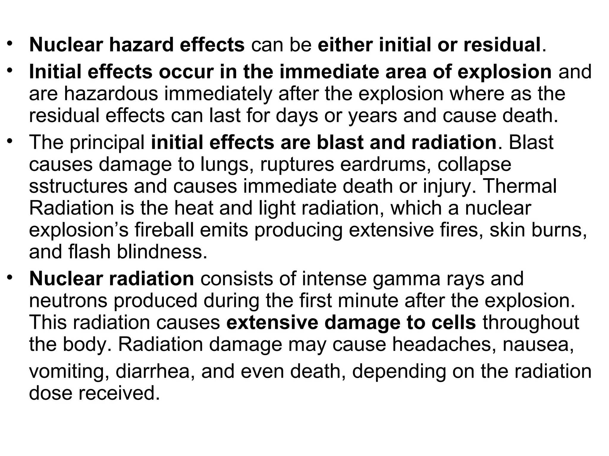 Nuclear hazards | PPT