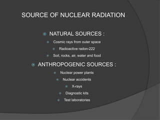 Nuclear hazards | PPTX