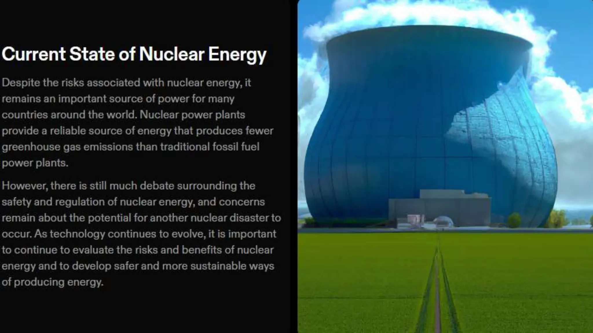Nuclear Hazards presentation describes about the different nuclear ...