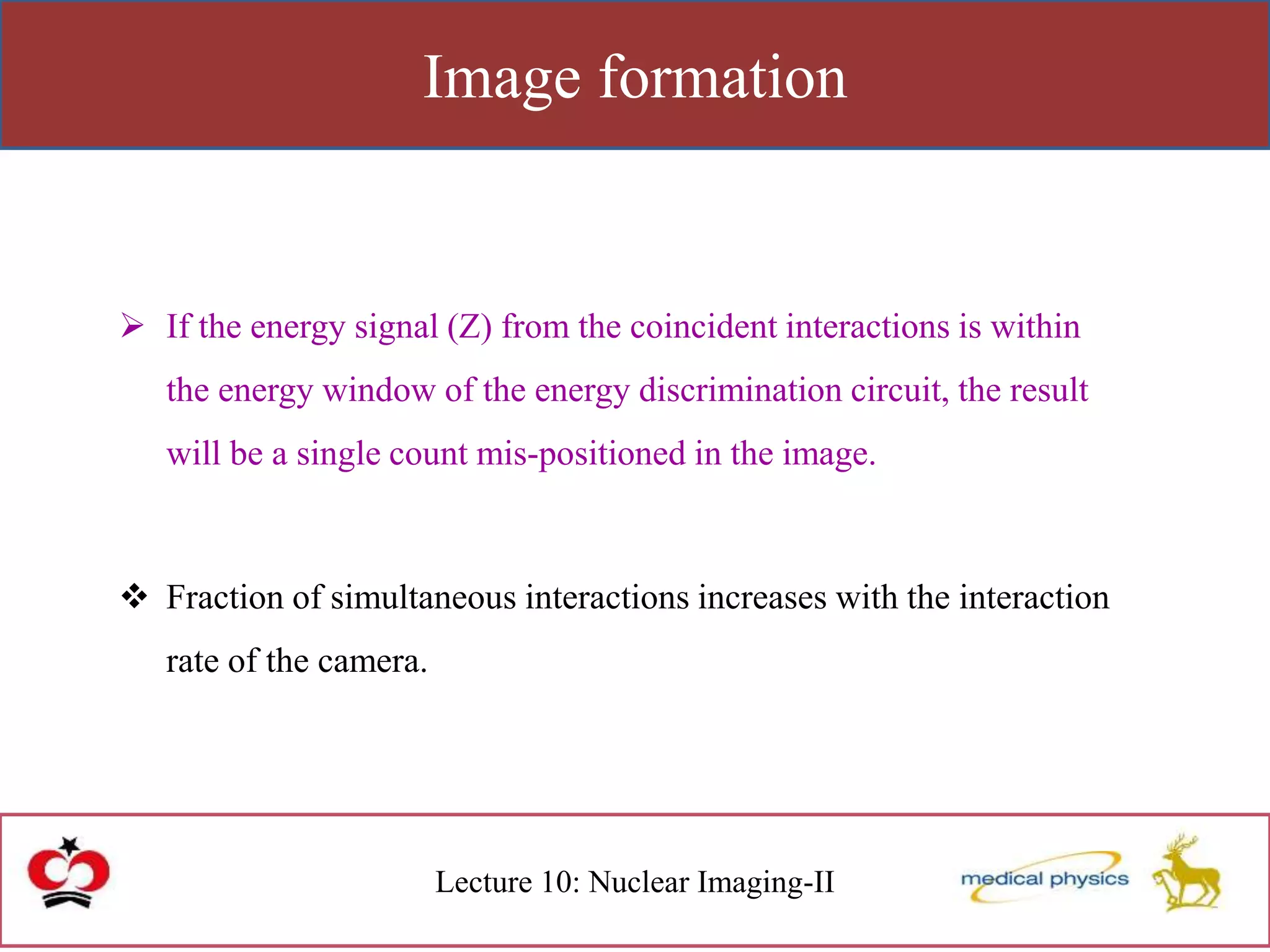 Nuclear imaging PET CT Imaging Medical Physics Nuclear Medicine | PPTX
