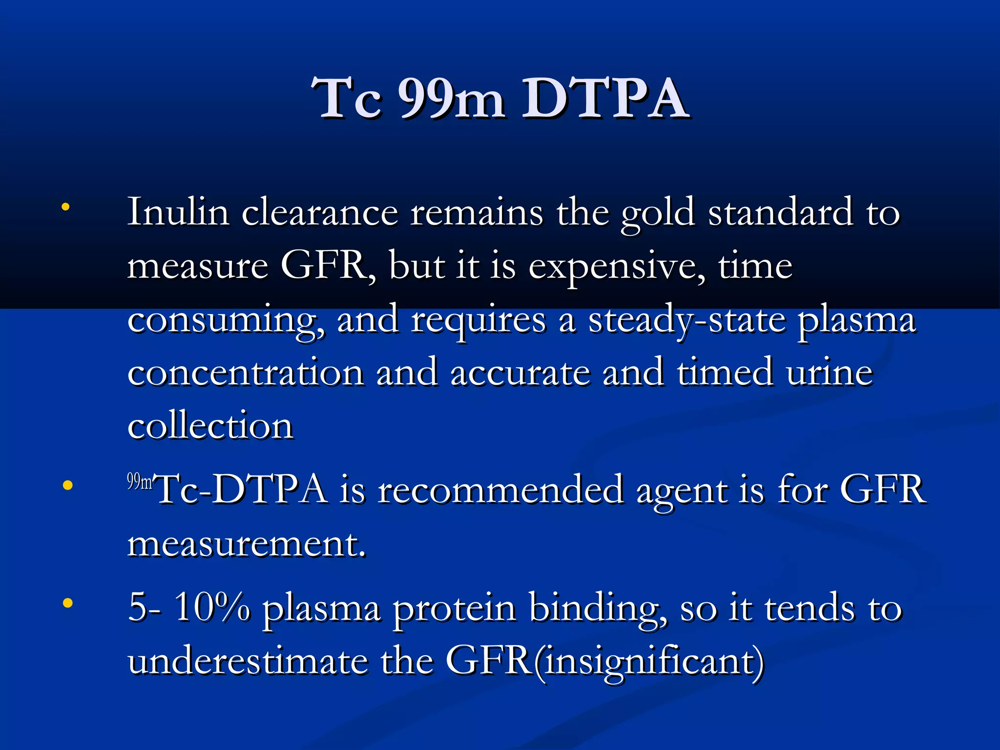 Nuclear imaging in kidney disease | PPT