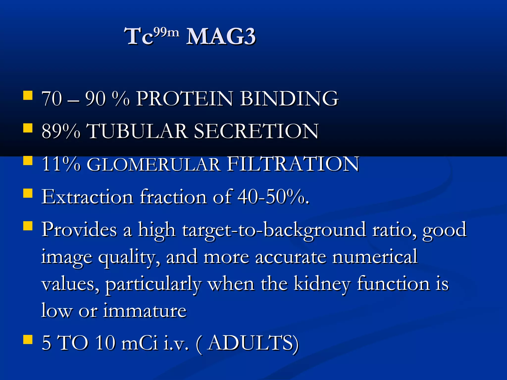 Nuclear imaging in kidney disease | PPT