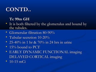 Nuclear imaging in kidney disease | PPT