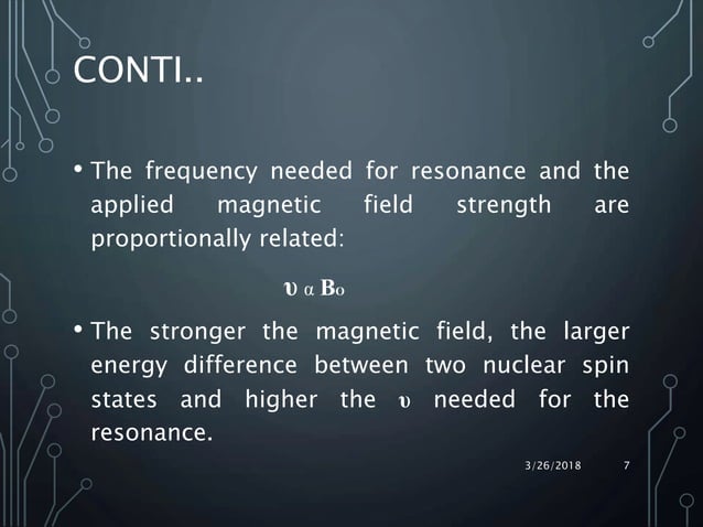 Nuclear magnetic resonance | PPTX