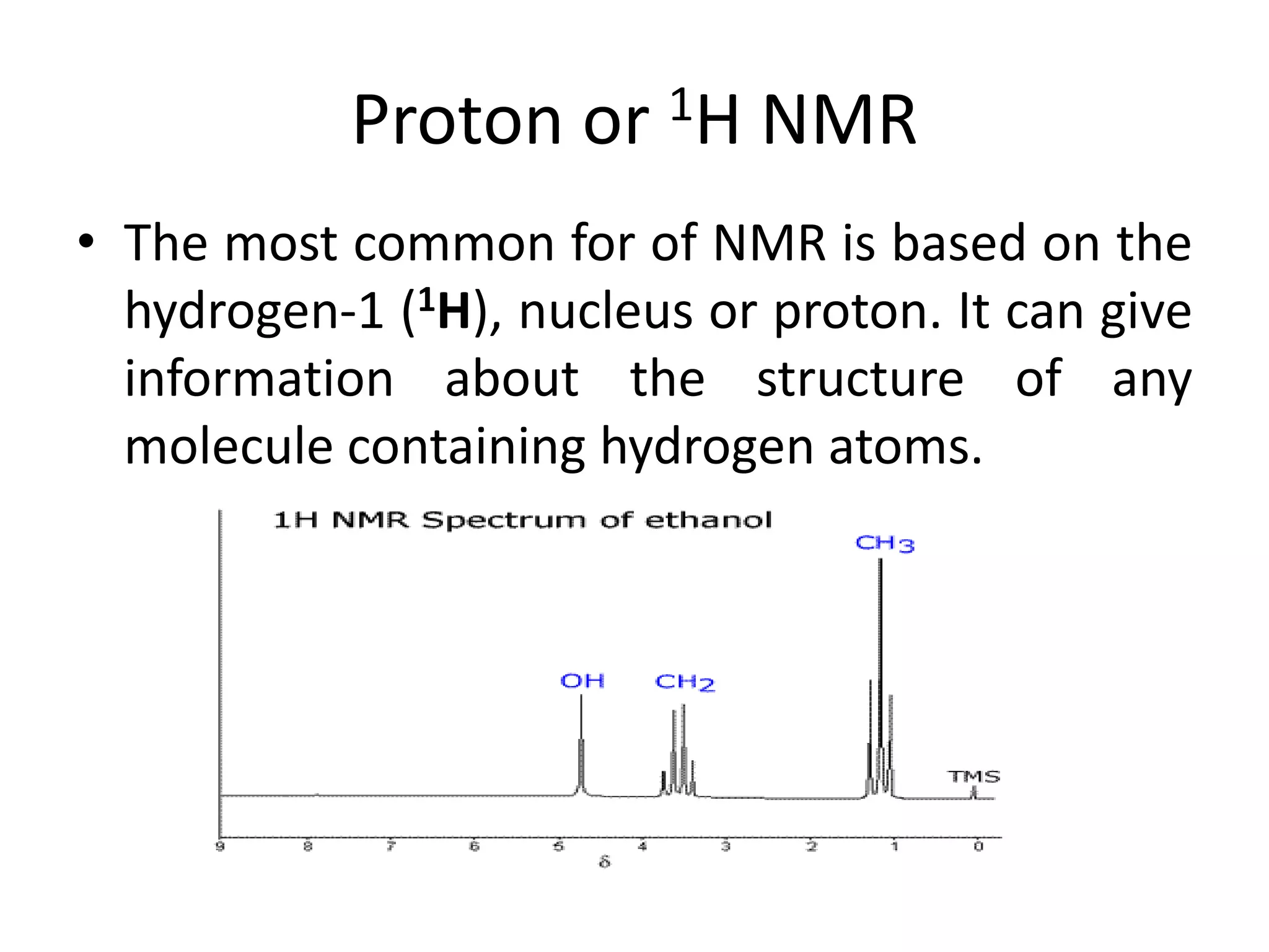 Nuclear Magnetic Resonance | PPTX