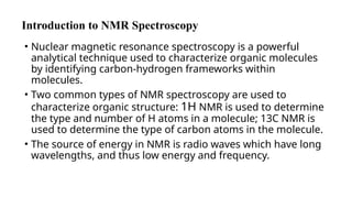 Comprehensive Introduction to Nuclear Magnetic Resonance (NMR ...