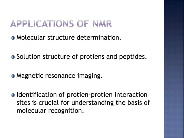 Nuclear magnetic resonance 1 | PPT