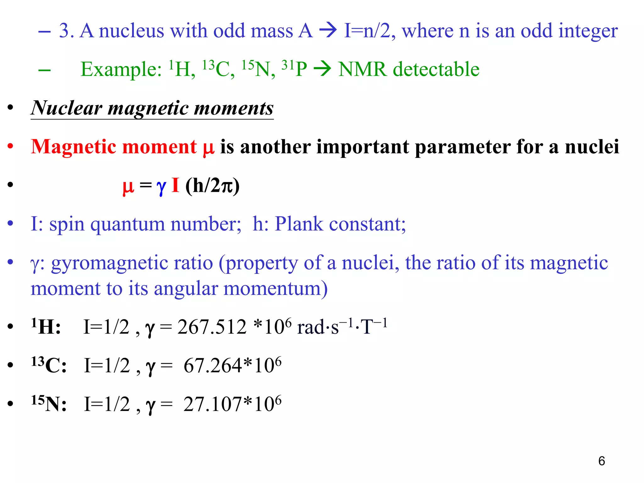 Nuclear Magnetic Resonance in Organic Chemistry [Autosaved].ppt