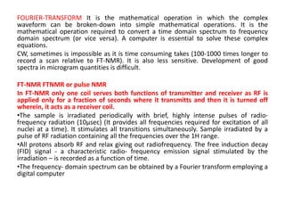 Nuclear Magnetic Resonance (NMR) | PPTX
