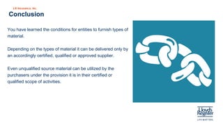 Material Certification or Qualification for Nuclear ASME Application | PPT