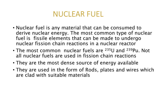 Nuclear Materials | PPTX