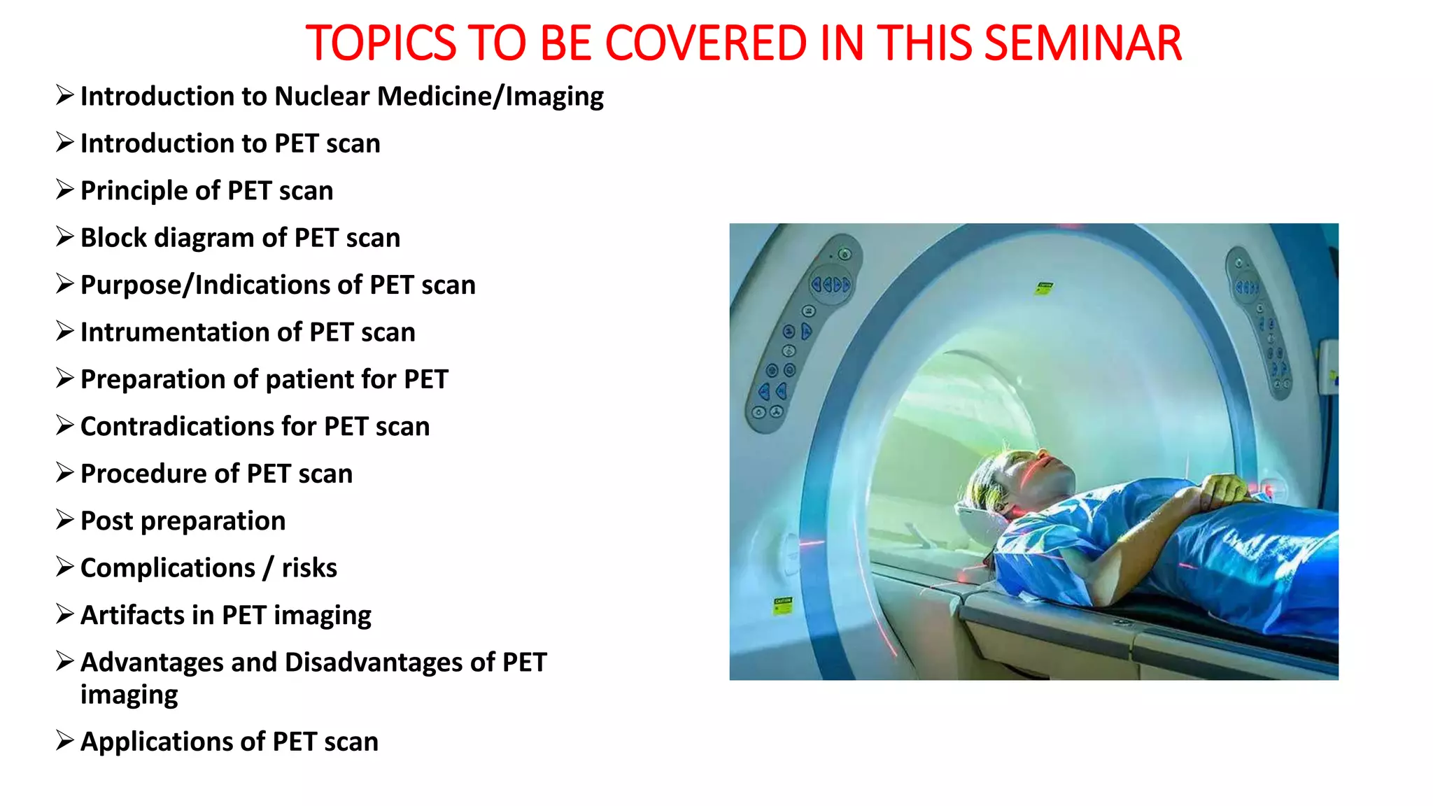 Nuclear medicine PET scan | PPTX
