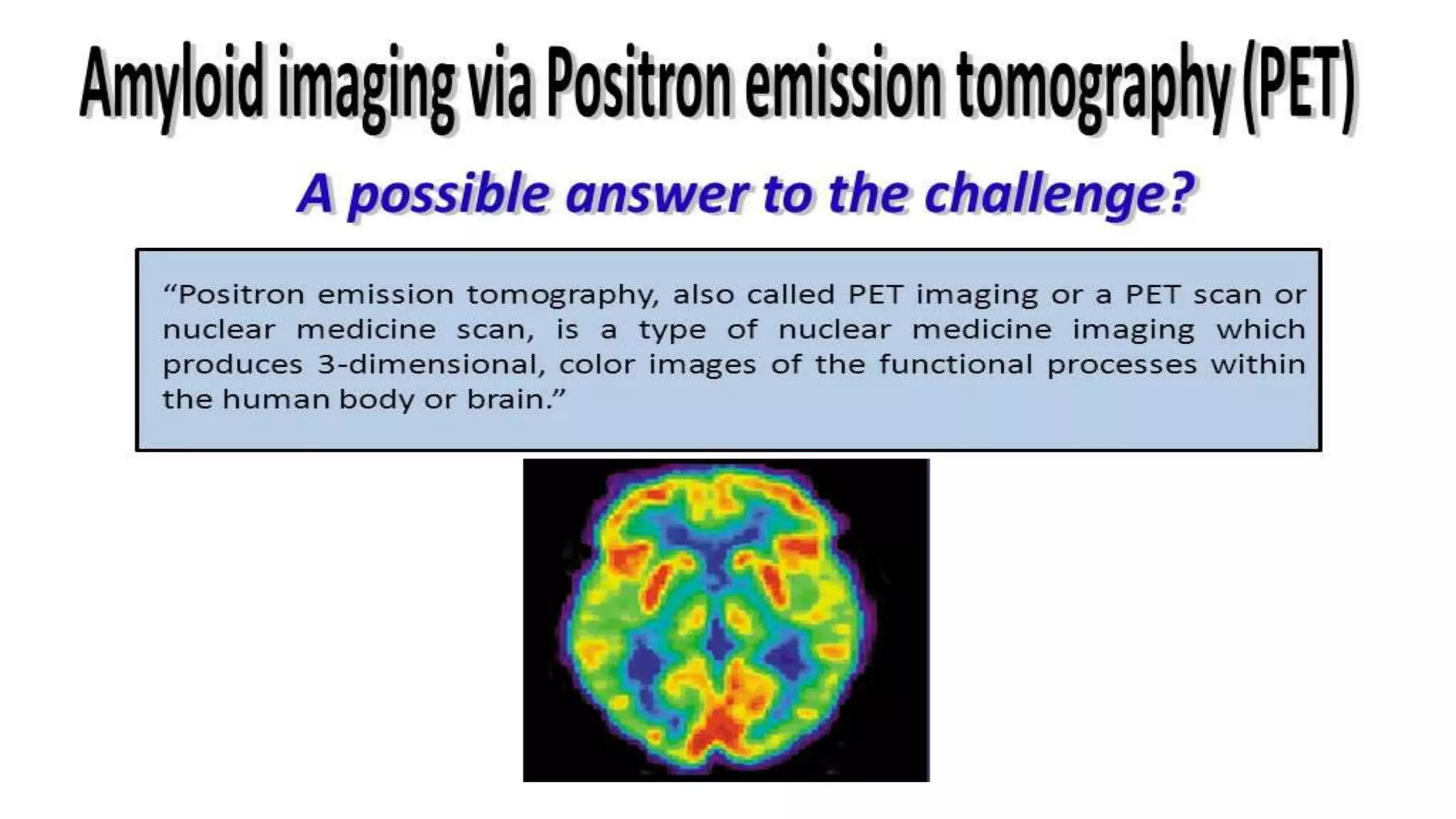 Nuclear medicine PET scan | PPTX