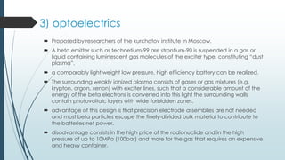 Nuclear micro battery | PPTX