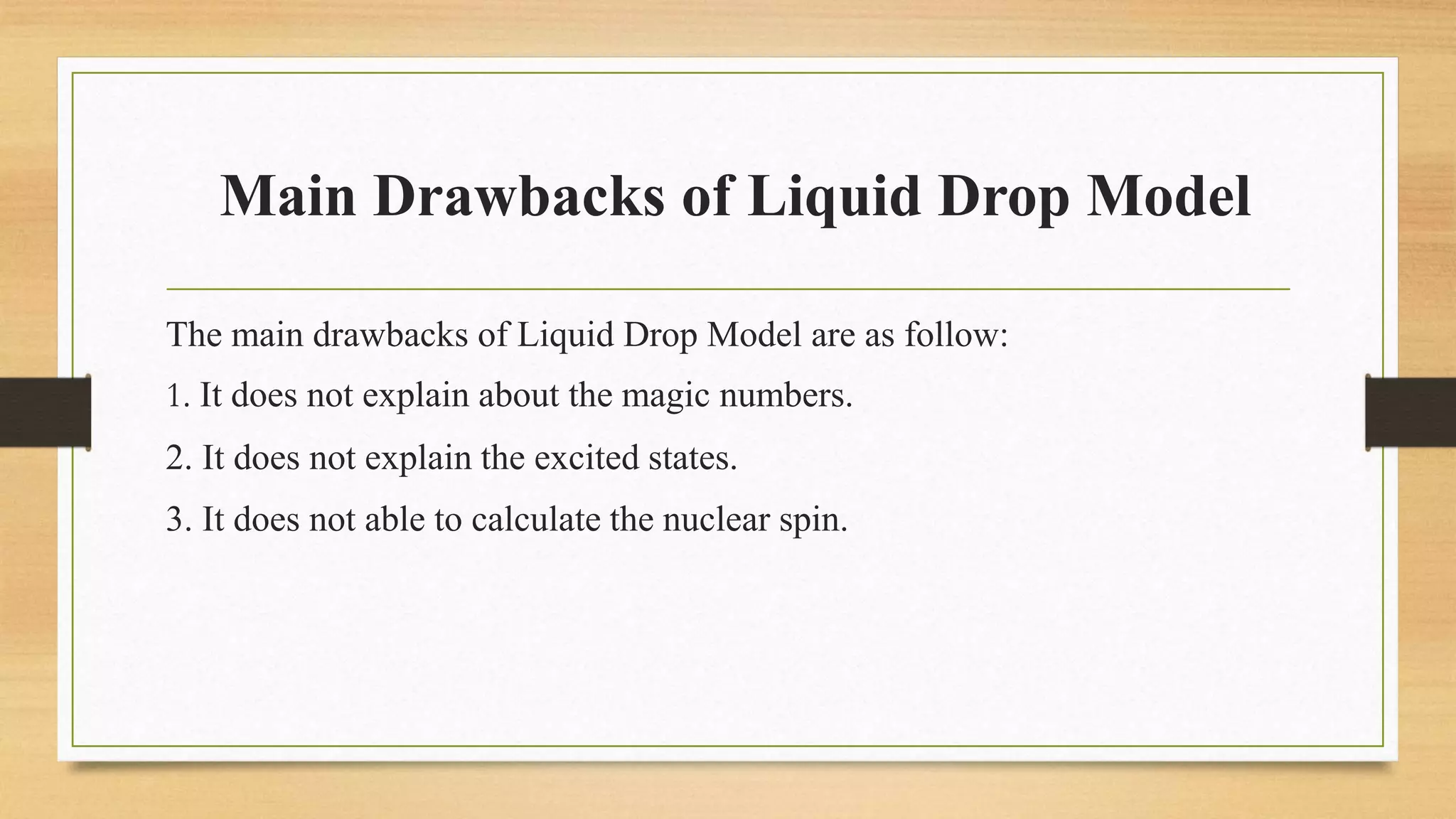 Nuclear Shell models | PPTX