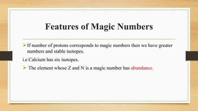 Nuclear Shell models | PPTX
