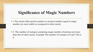 Nuclear Shell models | PPTX