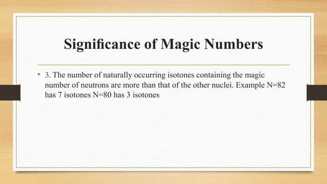 Nuclear Shell models | PPTX