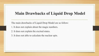 Nuclear Shell models | PPTX