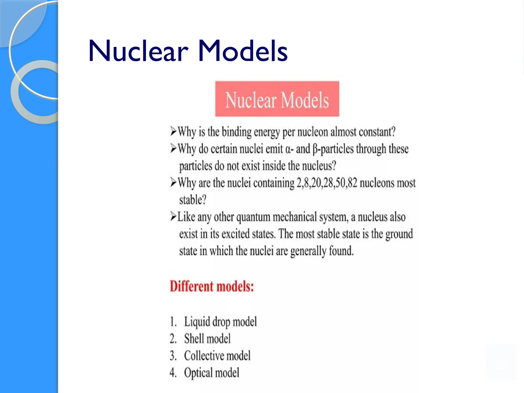 Nuclear Models class ppt AK.pptx......... | PPTX