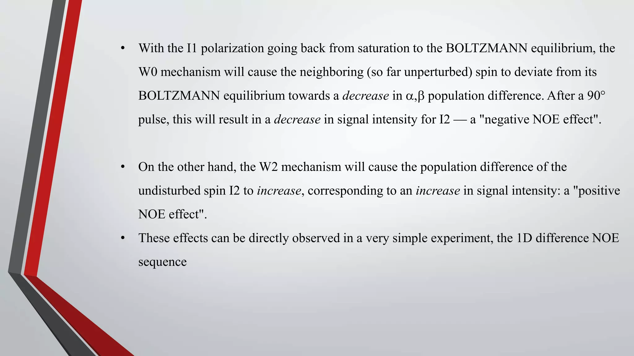 Nuclear overhauser effect | PPTX