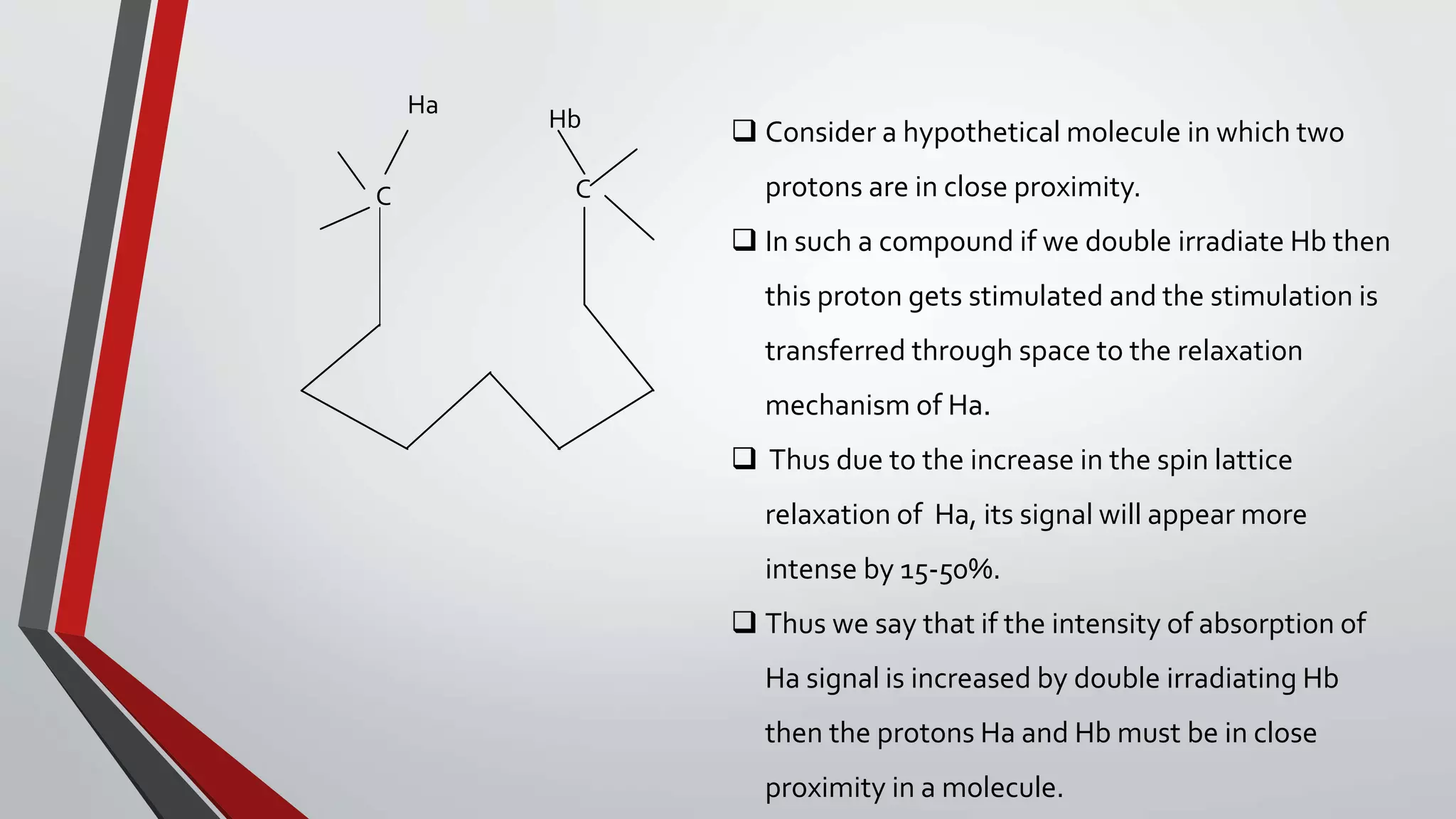 Nuclear overhauser effect | PPTX
