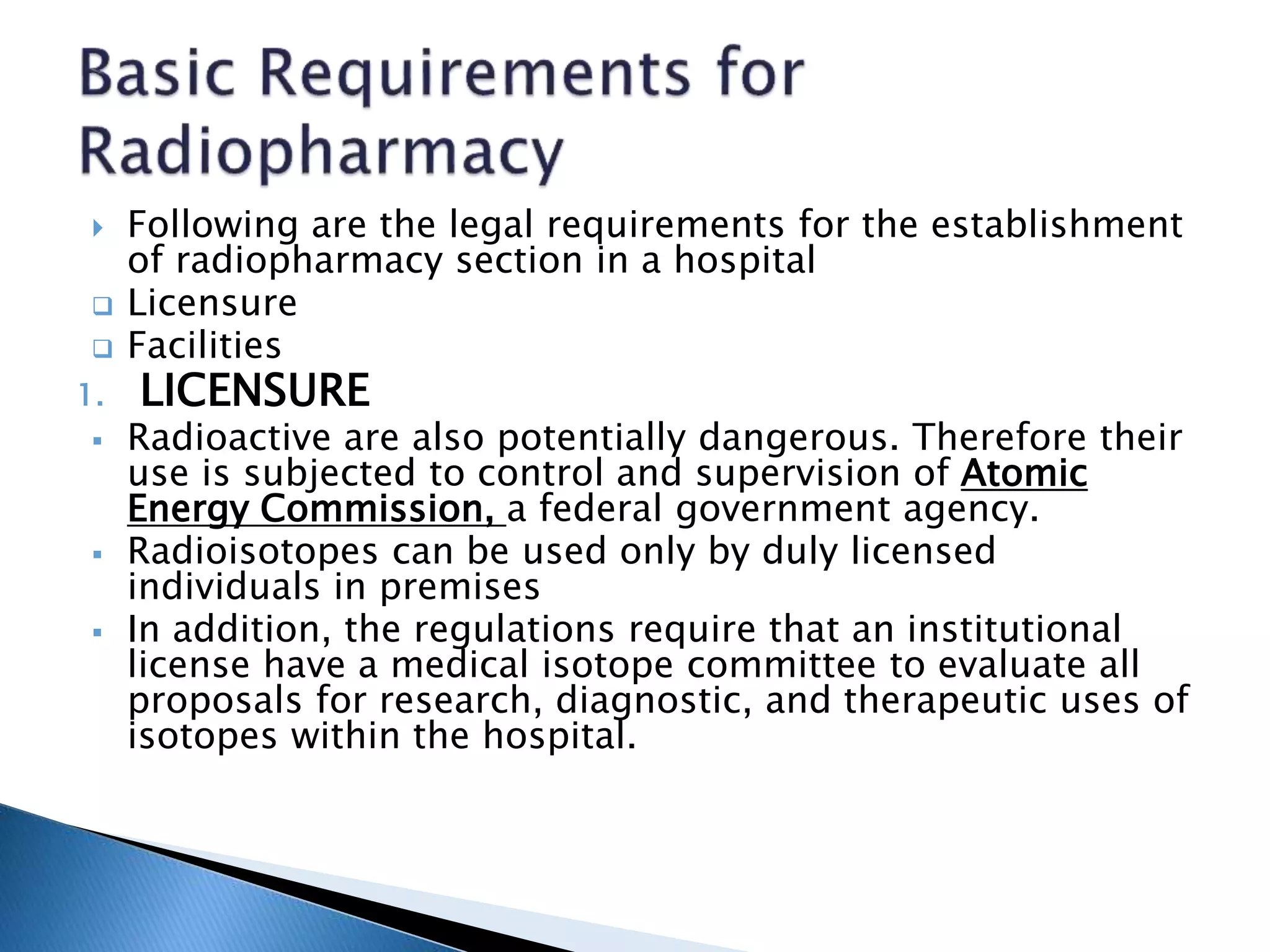Nuclear pharmacy part 1 | PPTX