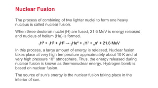Nuclear physics | PPTX