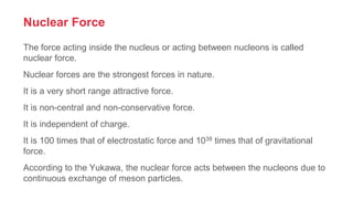 Nuclear physics | PPTX
