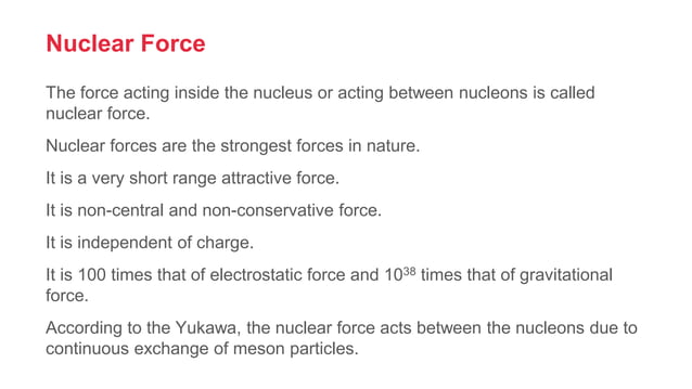 Nuclear physics | PPTX