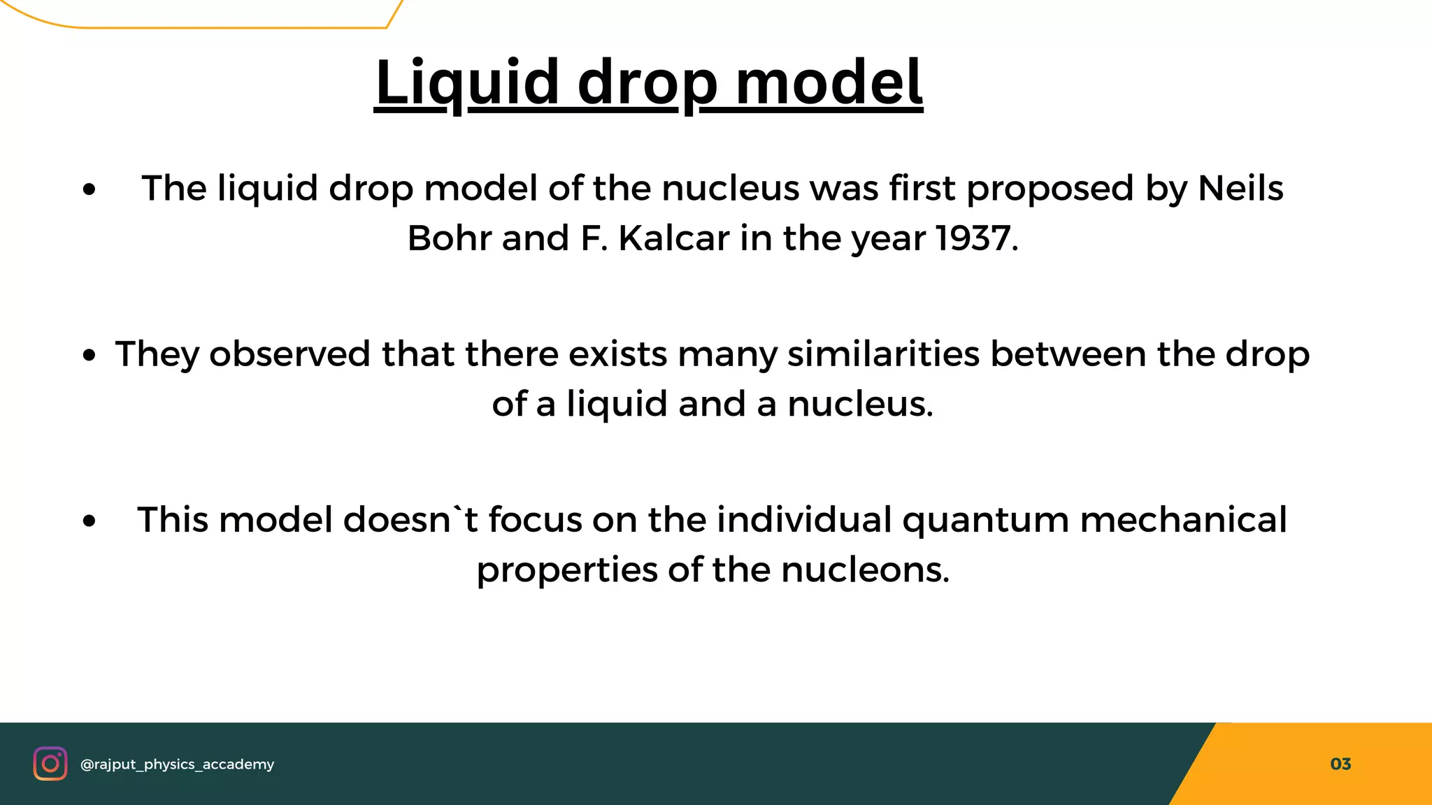 Liquid drop model | PDF