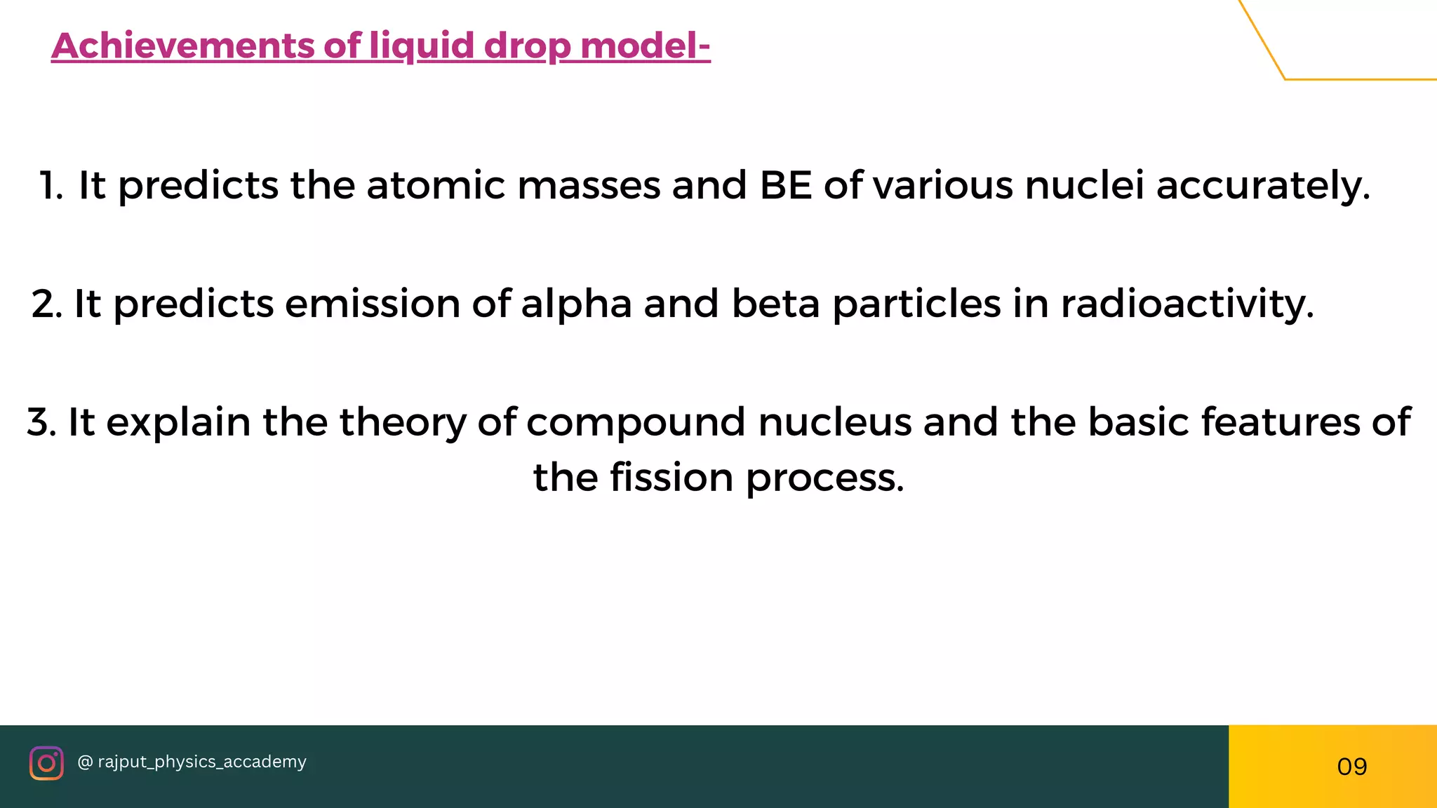 Liquid drop model | PDF