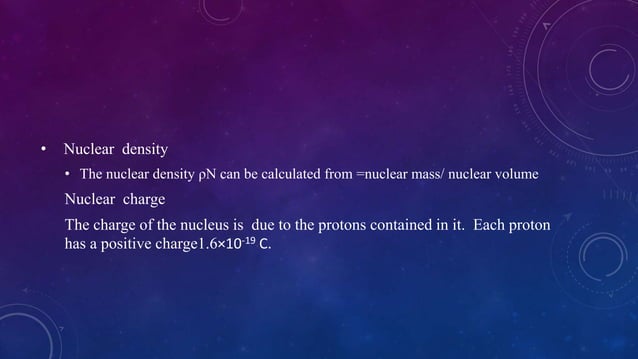 Nuclear physics ppt | PPTX | Chemistry | Science
