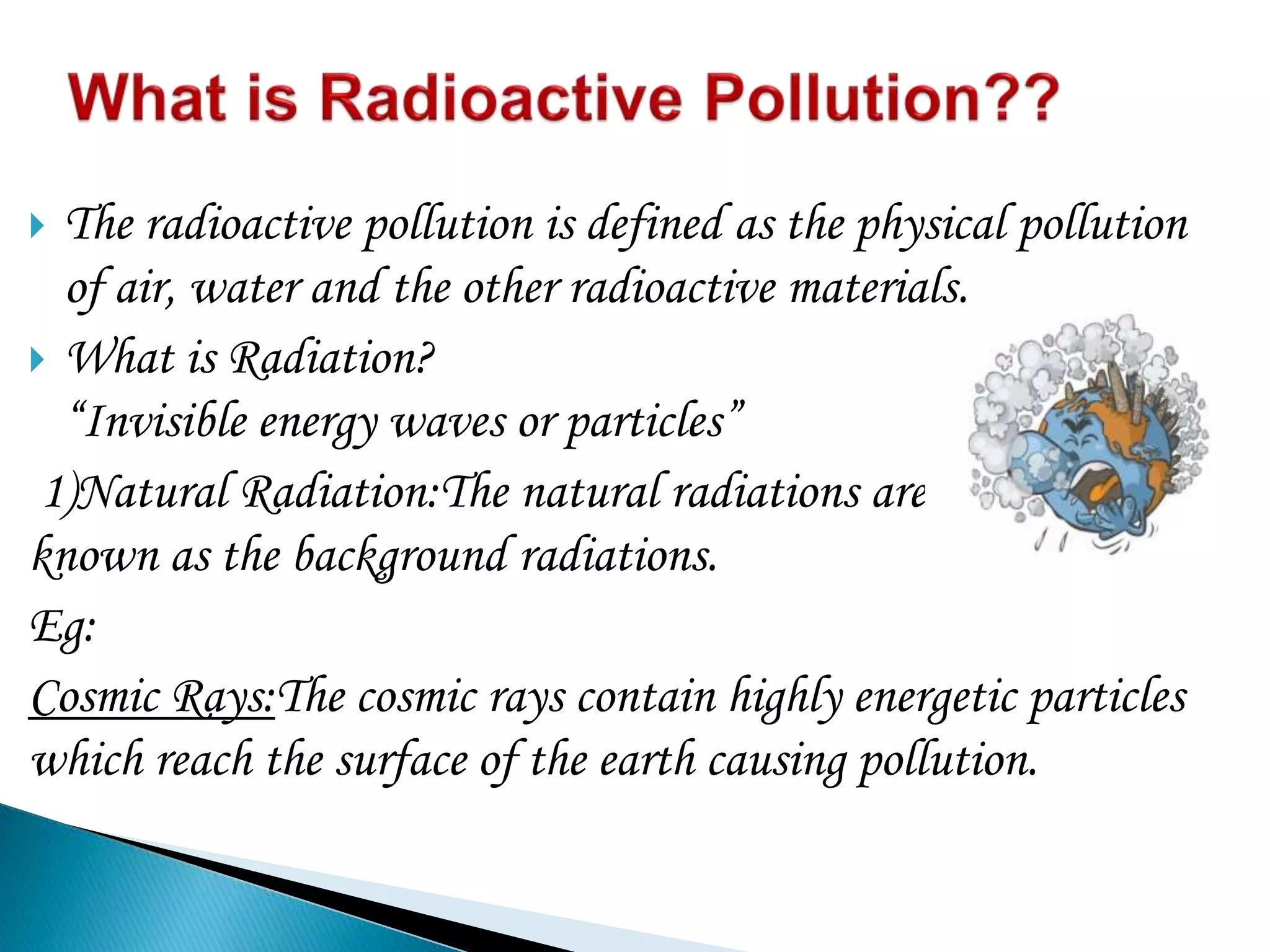 Nuclear pollution | PPTX