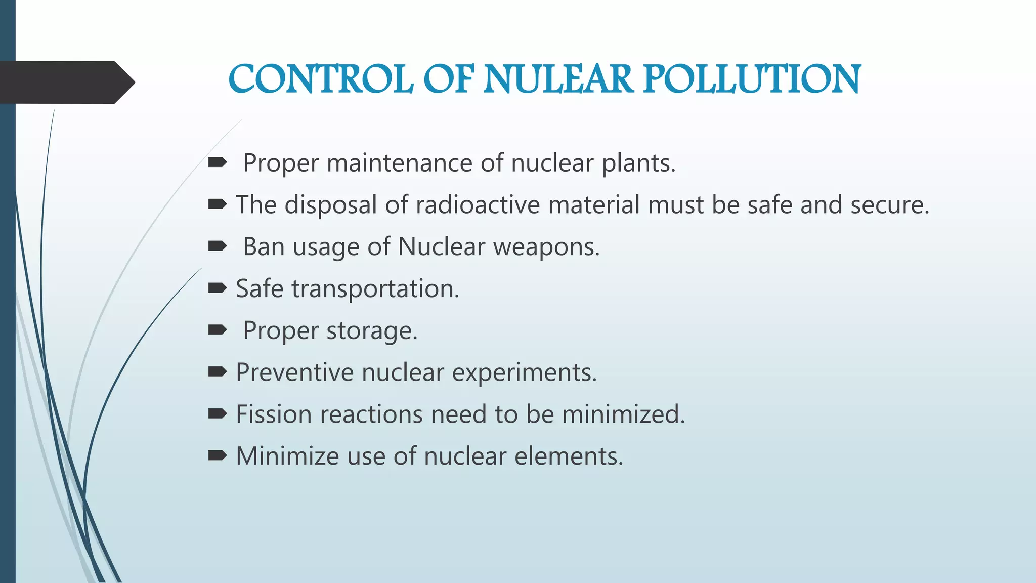 Nuclear Pollution | PPTX