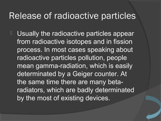 Nuclear pollution | PPT