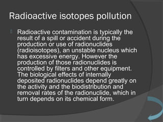 Nuclear pollution | PPT