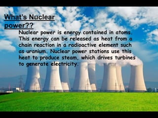 Definition Of Nuclear Energy