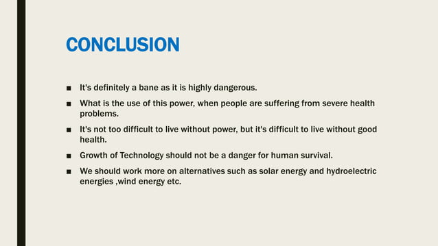 Nuclear power - Boon or Bane | PPT