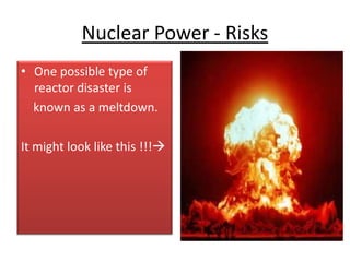 Nuclear power 4th class | PPT