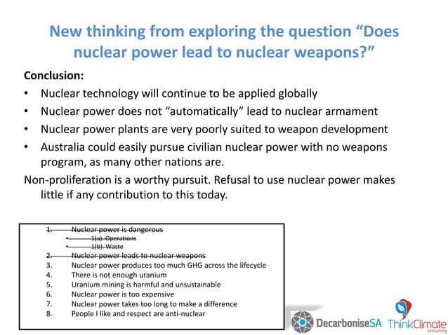 Nuclear Power: From Opponent to Proponent | PPTX | Power and Energy ...