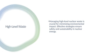 Nuclear Power in Energy Transition and energy management of nuclear ...