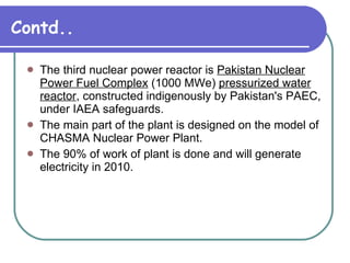Nuclear power in pakistan | PPT
